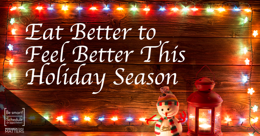 This Season, Eating Healthy can Keep you Happy!